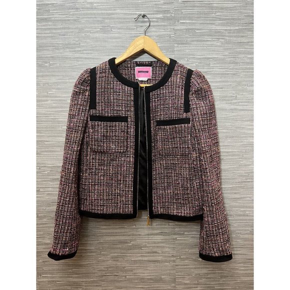 kate spade | Jackets & Coats | 448 Kate Spade Blazer Tweed Jacket Puff ...